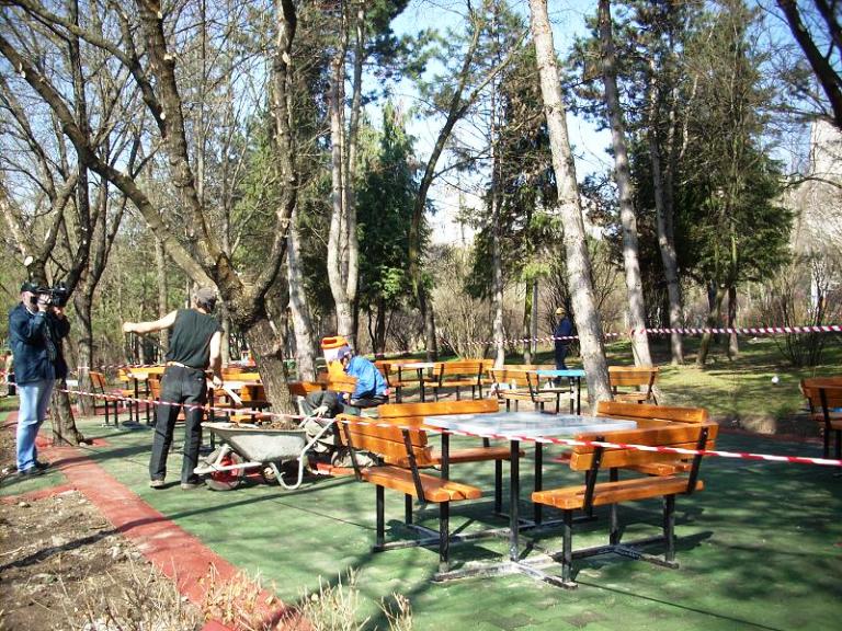 S-a furat cismeaua din parcul Detunata. Primaria a anuntat ca va monta ...